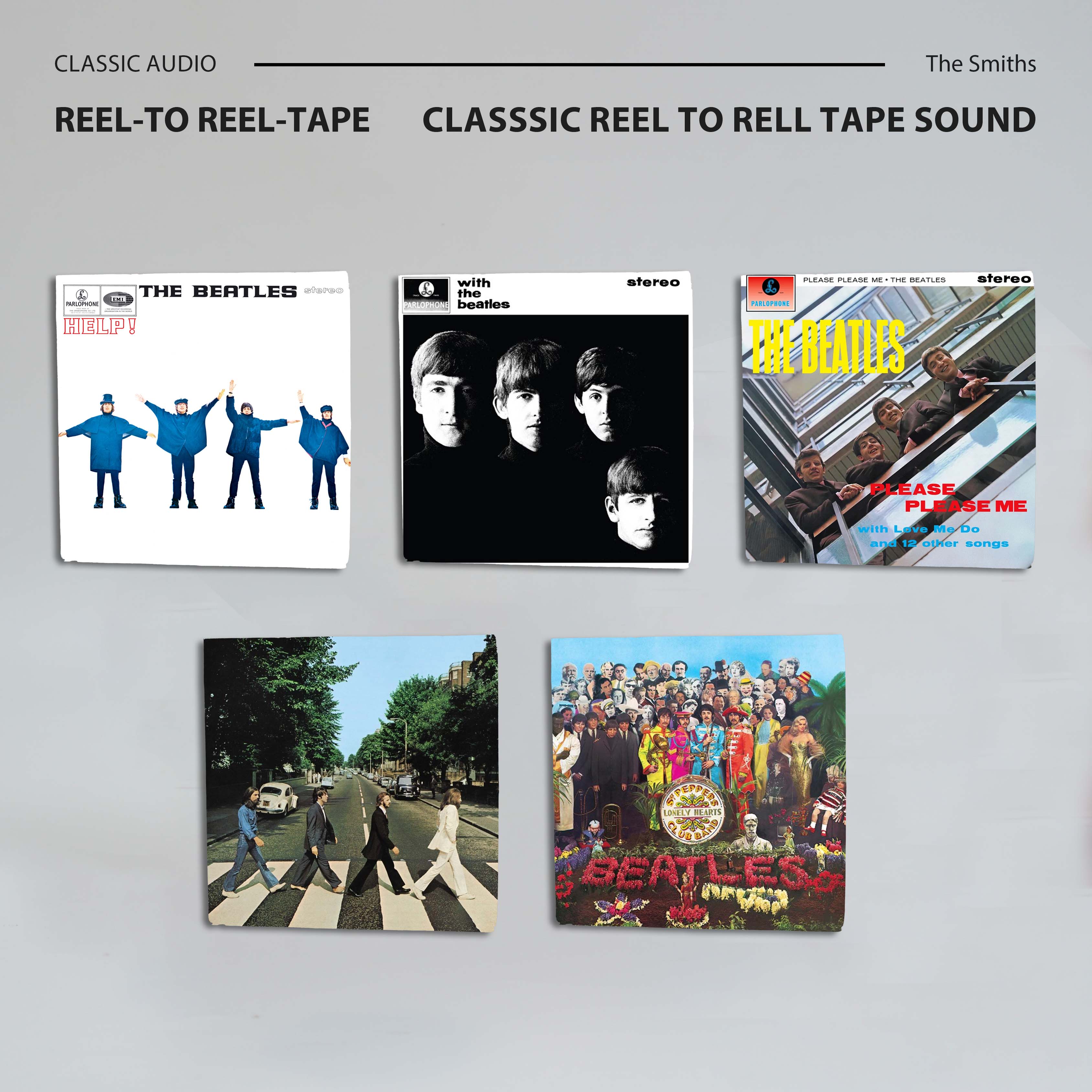 The Beatles Reel-to-Reel Tape Collection | Classic Analog Fanmade Edit ...