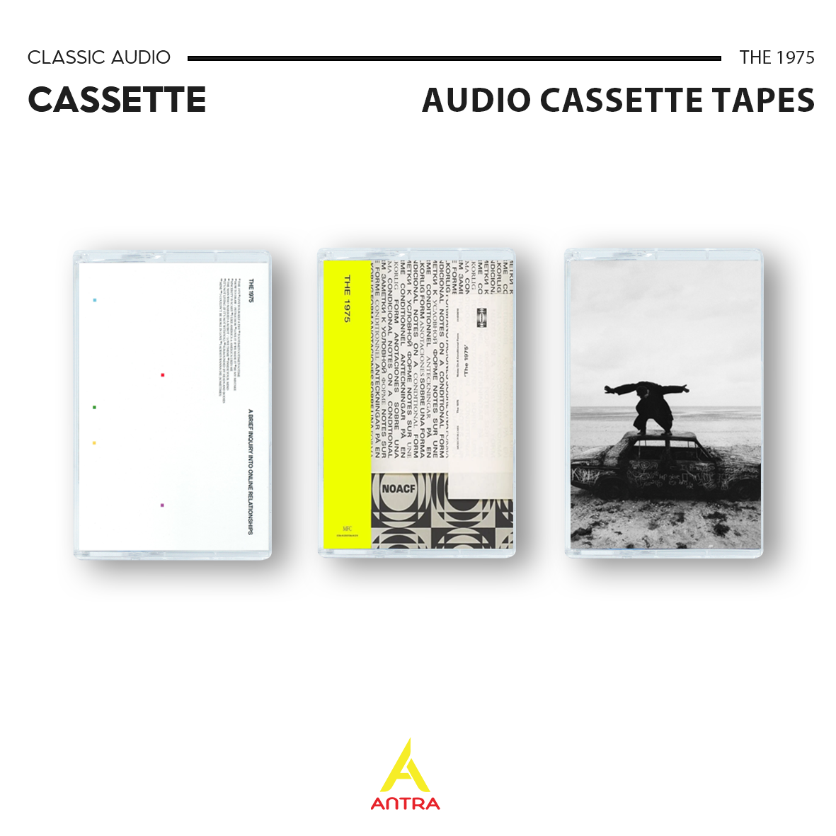 The 1975 Cassette Collection – Modern Indie Pop Retro Mixtape | Hand-R ...